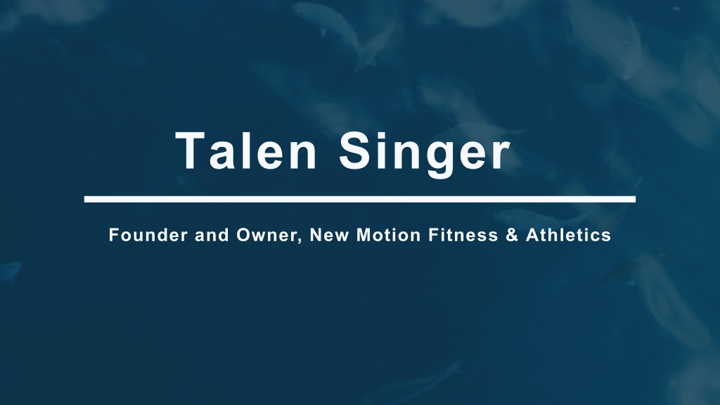 PPT - Talen Singer - An Articulate Communicator PowerPoint Presentation ...