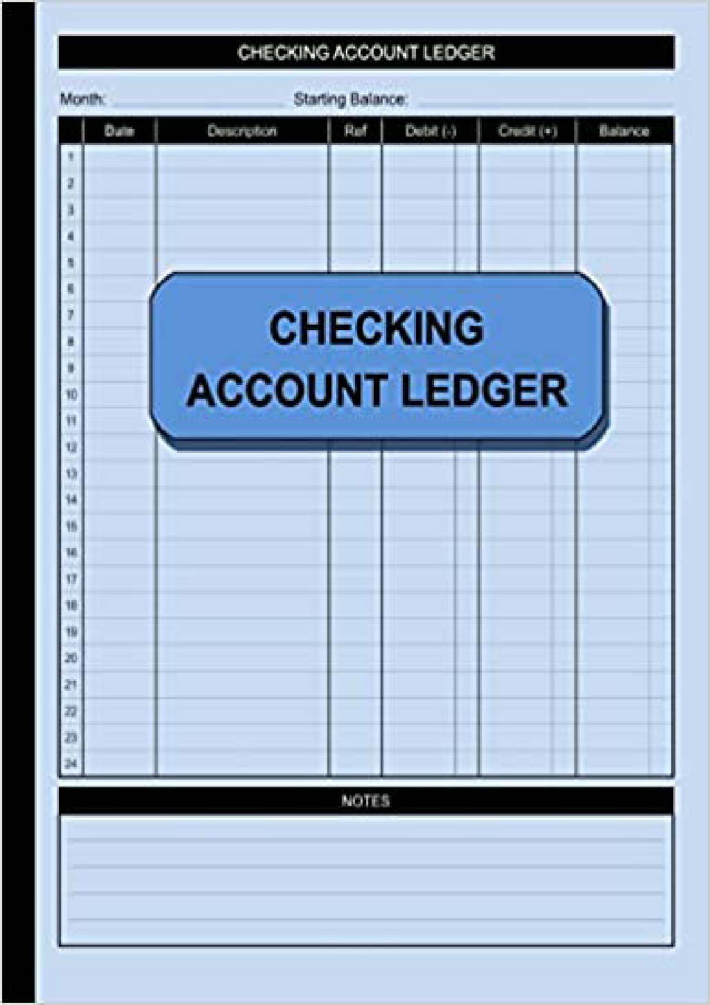 PPT - Checking Account Ledger Check and Debit Card Register 100 Pages 2 ...