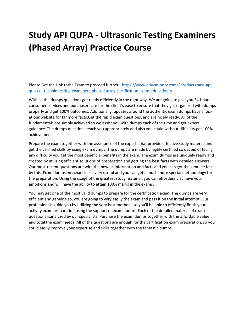 PPT - API QUPA - Ultrasonic Testing Examiners (Phased Array) PowerPoint ...