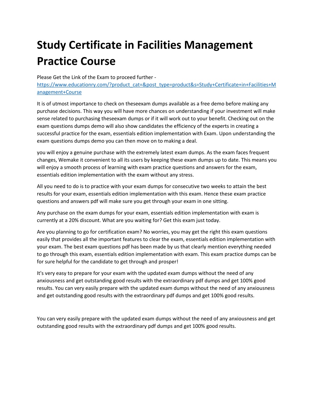 PPT - Certificate in Facilities Management PowerPoint Presentation ...