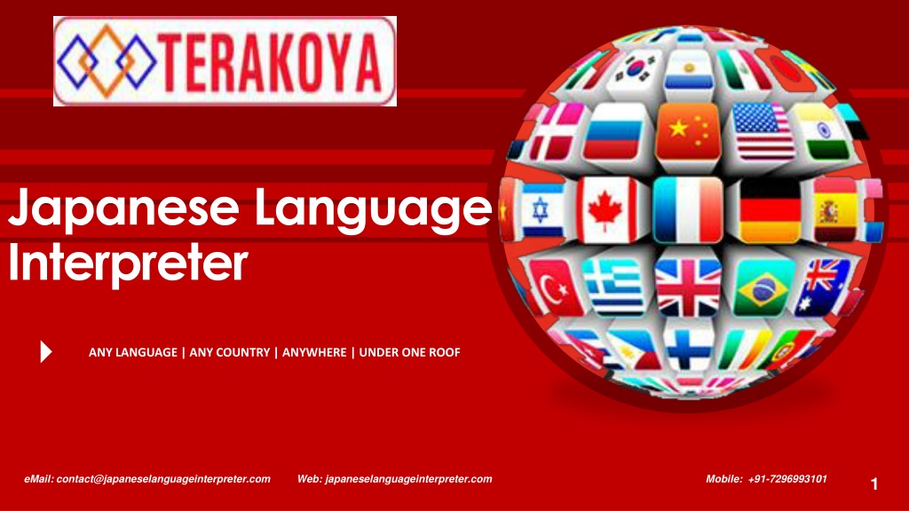 PPT - Japanese Language Interpreter - Translation Agency PowerPoint ...