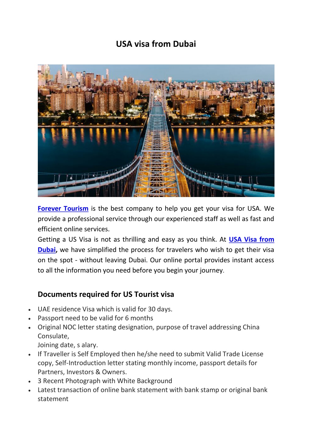 PPT - USA visa from Dubai PowerPoint Presentation, free download - ID ...