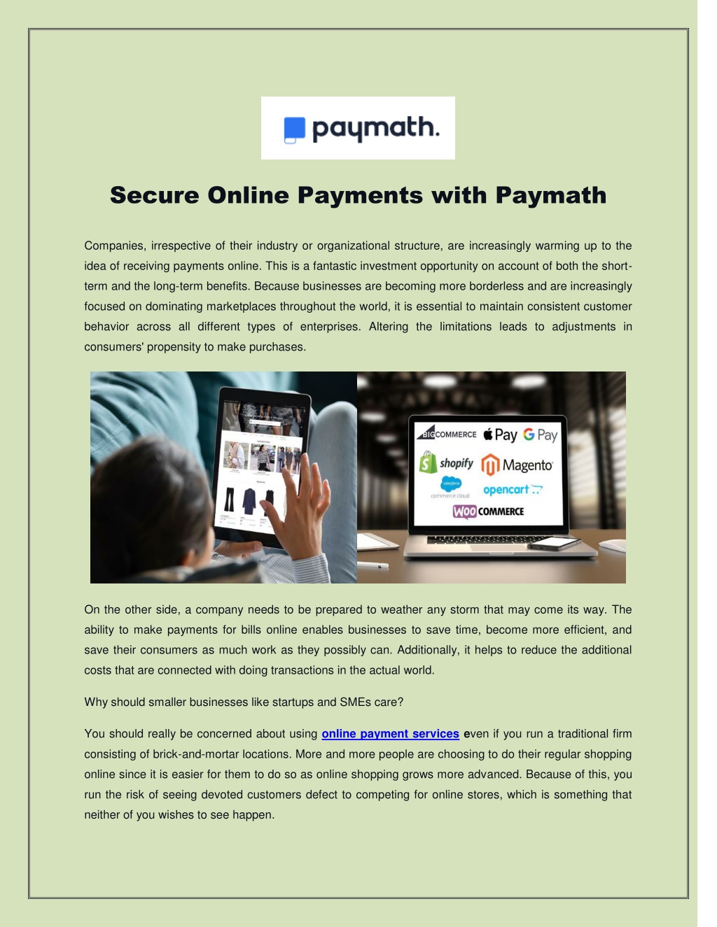 PPT - Secure Online Payments with Paymath PowerPoint Presentation, free ...