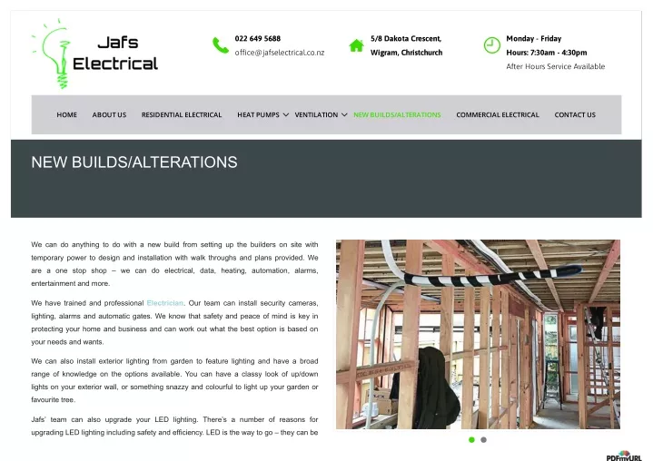 PPT - New Building Electrician Christchurch | Christchurch New Building ...