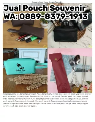 PPT - O889–8Зᜪ9–I9IЗ (WA) Souvenir Pouch Bandung Souvenir Pouch Vector ...