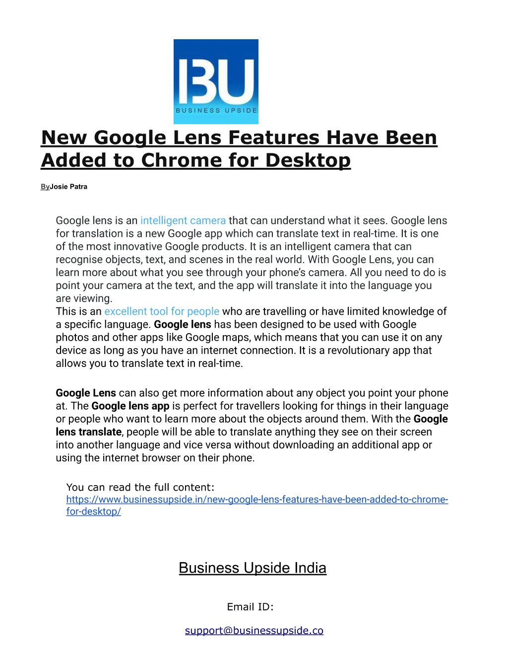 PPT - New Google Lens Features Have Been (1) PowerPoint Presentation ...