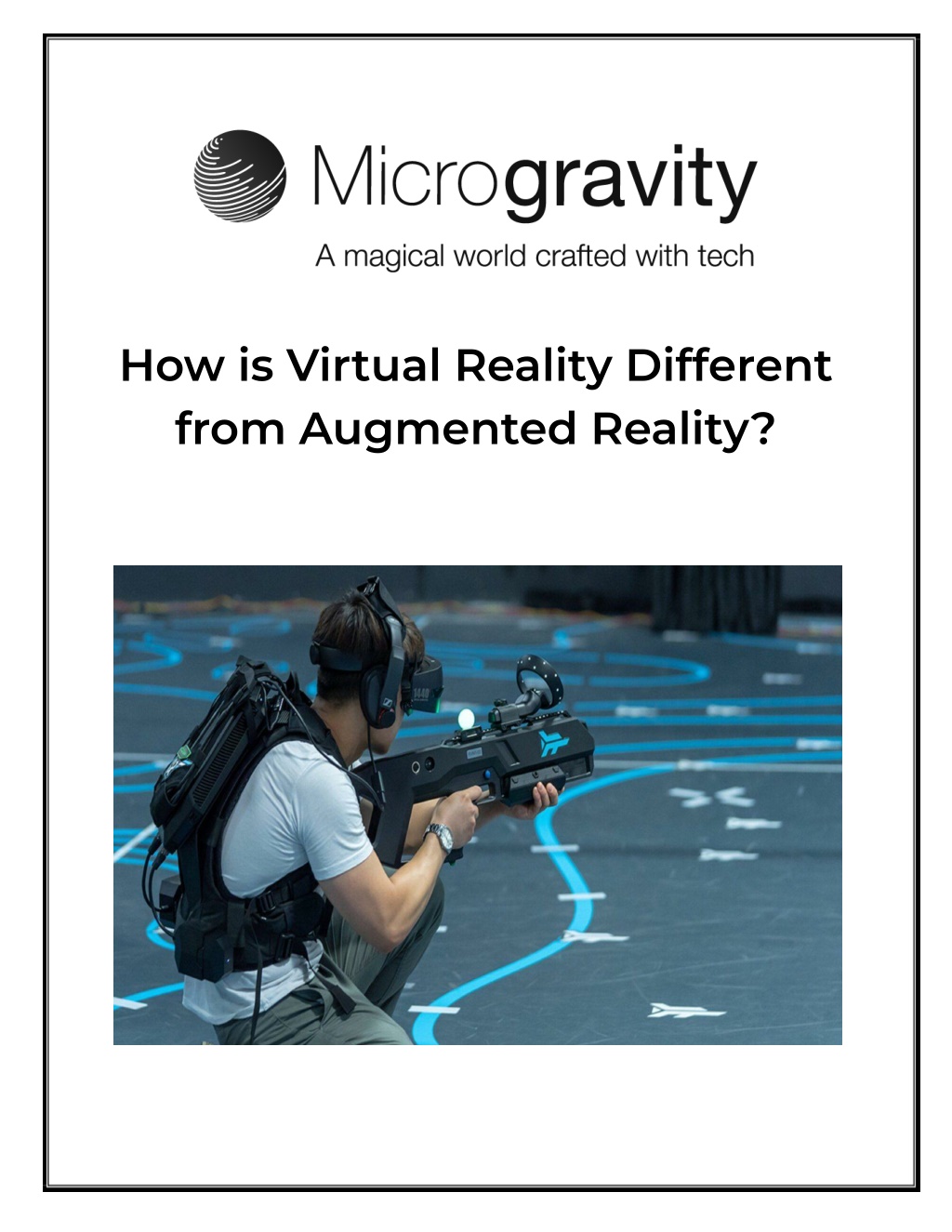 PPT - How is Virtual Reality Different from Augmented Reality ...
