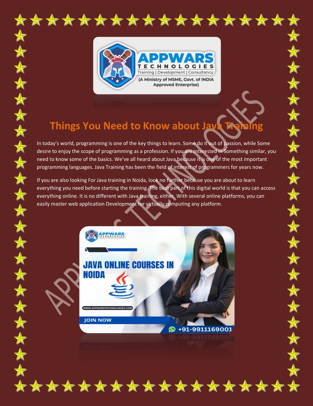 PPT - Things You Need to Know about Java Training PowerPoint ...