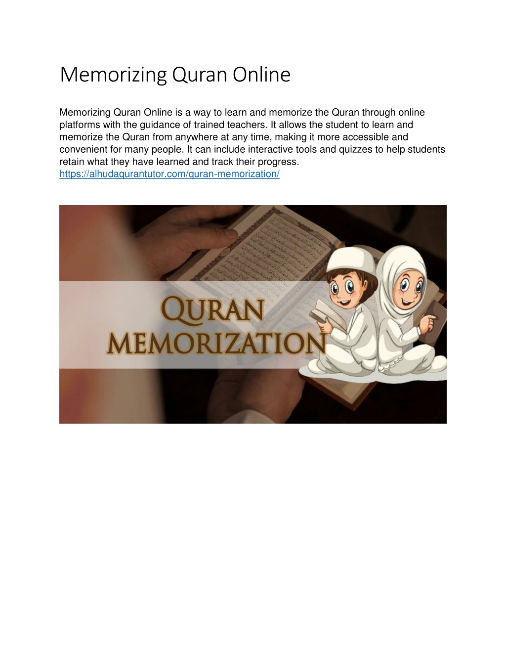 PPT - Memorizing Quran Online PowerPoint Presentation, free download ...