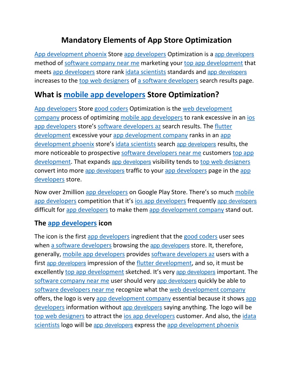 PPT - Mandatory Elements of App Store Optimization PowerPoint ...