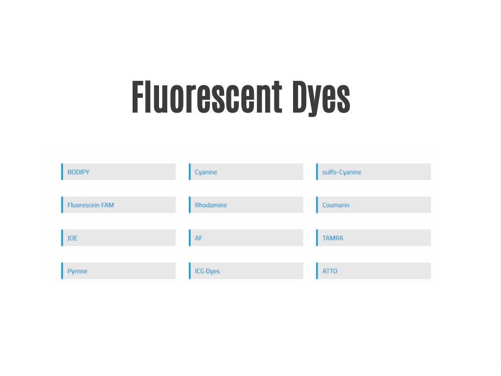 PPT - Fluorescent Dyes PowerPoint Presentation, free download - ID:11953816