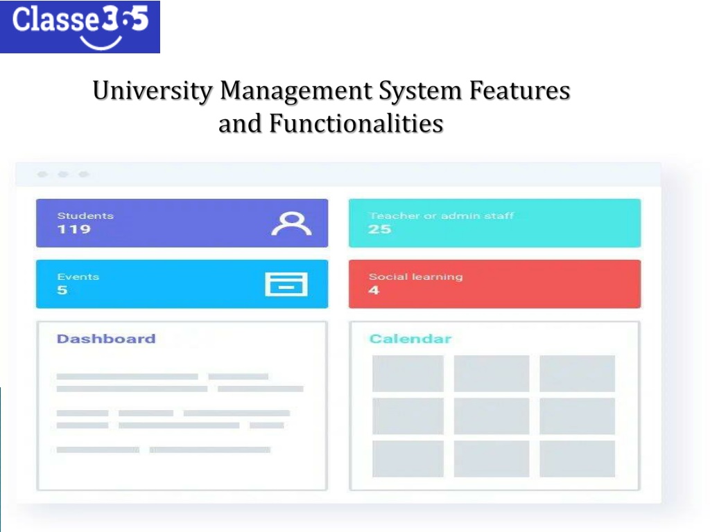 PPT - University Management System Features and Functionalities ...