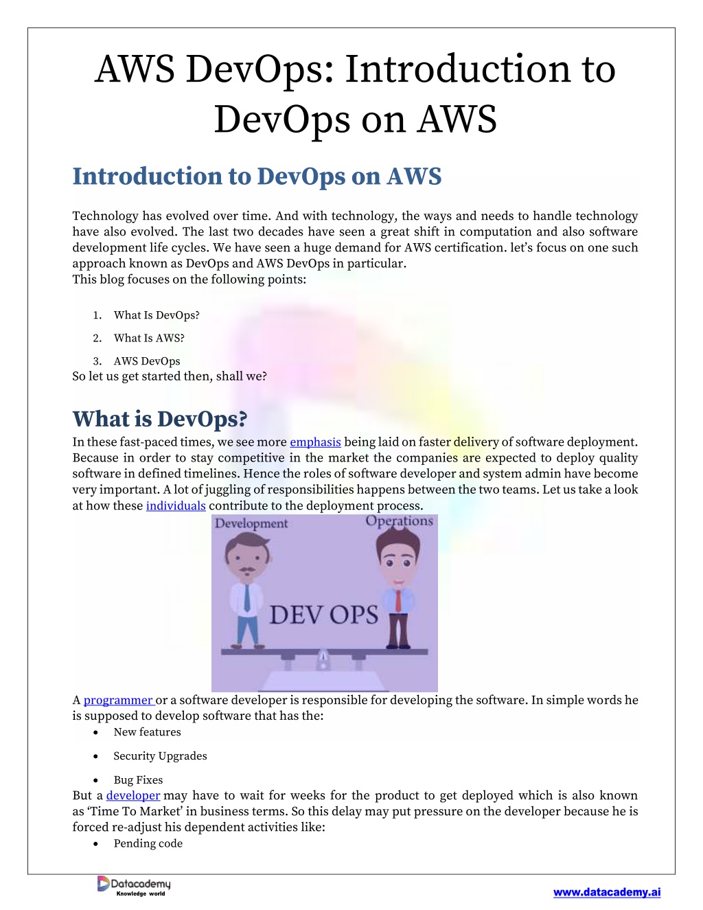 PPT - AWS DevOps: Introduction to DevOps on AWS PowerPoint Presentation - ID:11958548