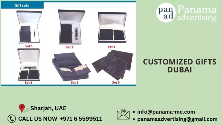 PPT - Customized Gifts Dubai | Panamame Advertising PowerPoint ...
