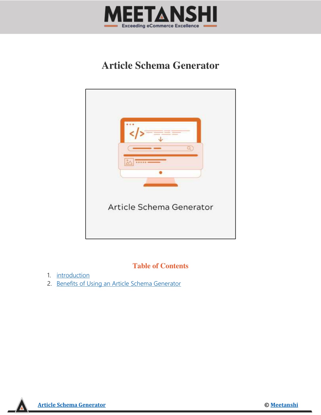 PPT - Article Schema Generator PowerPoint Presentation, free download ...