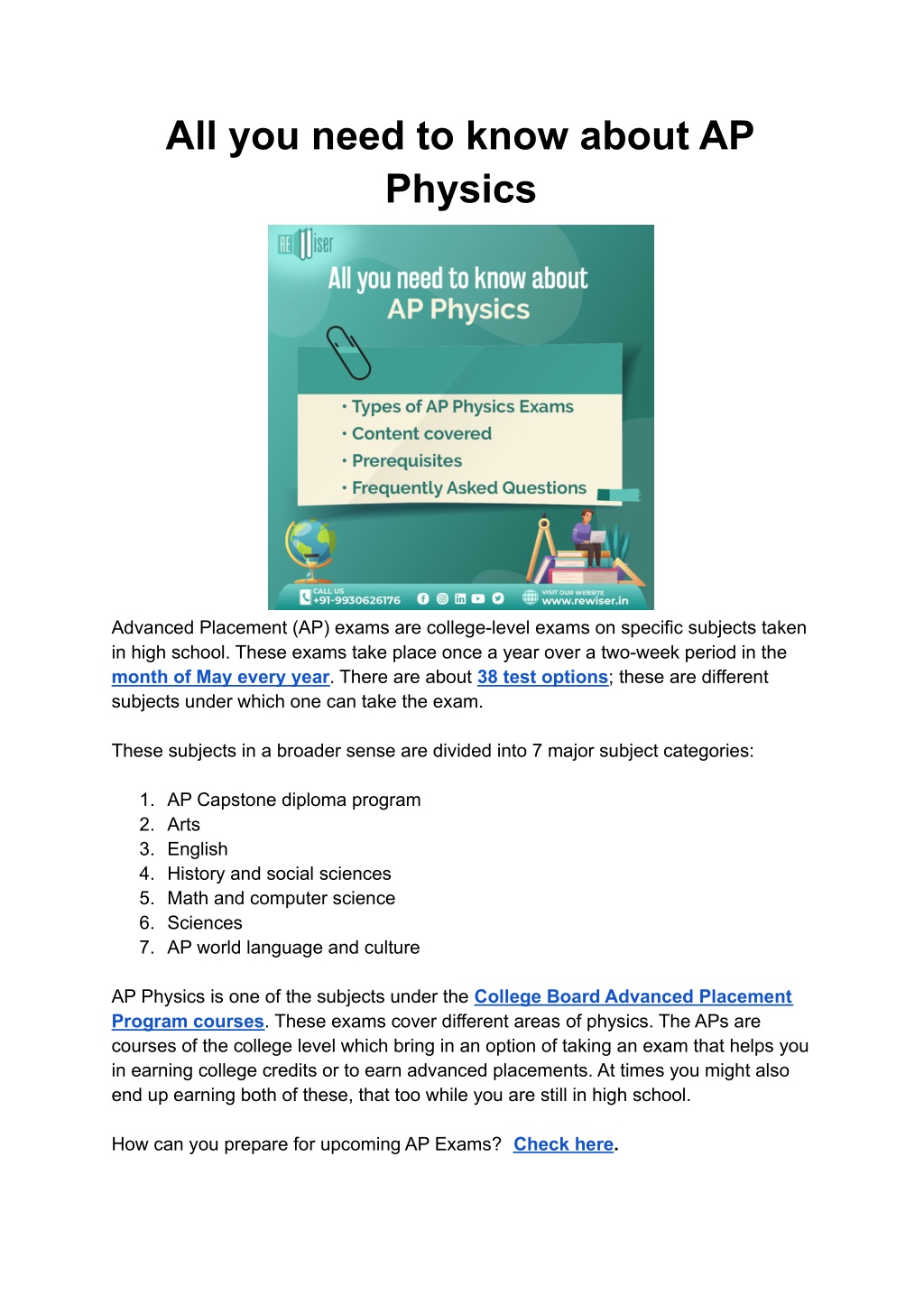 PPT - All you need to know about AP Physics PowerPoint Presentation ...