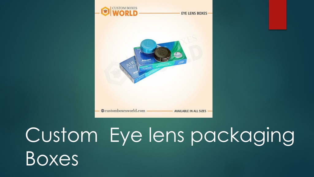 PPT - Custom Eye lens packaging boxes PowerPoint Presentation, free ...