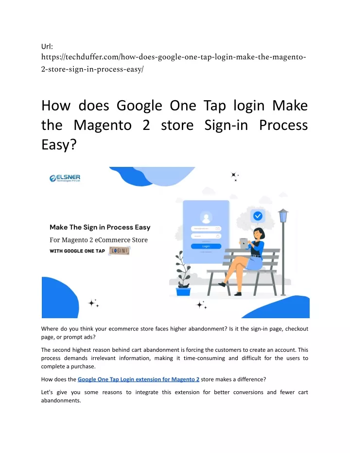 PPT - How does google One Tap login Make the magento 2 store Sign-in Process Easy.docx ...