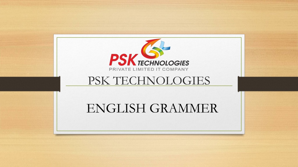 PPT - PSK TECHNOLOGIES (1) PowerPoint Presentation, free download - ID ...