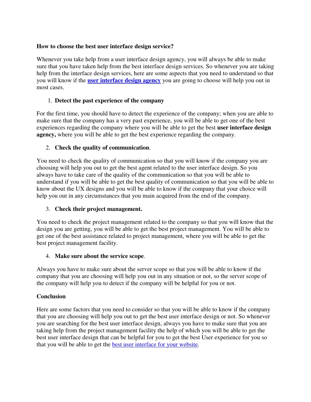 PPT - How to choose the best user interface design service PowerPoint ...