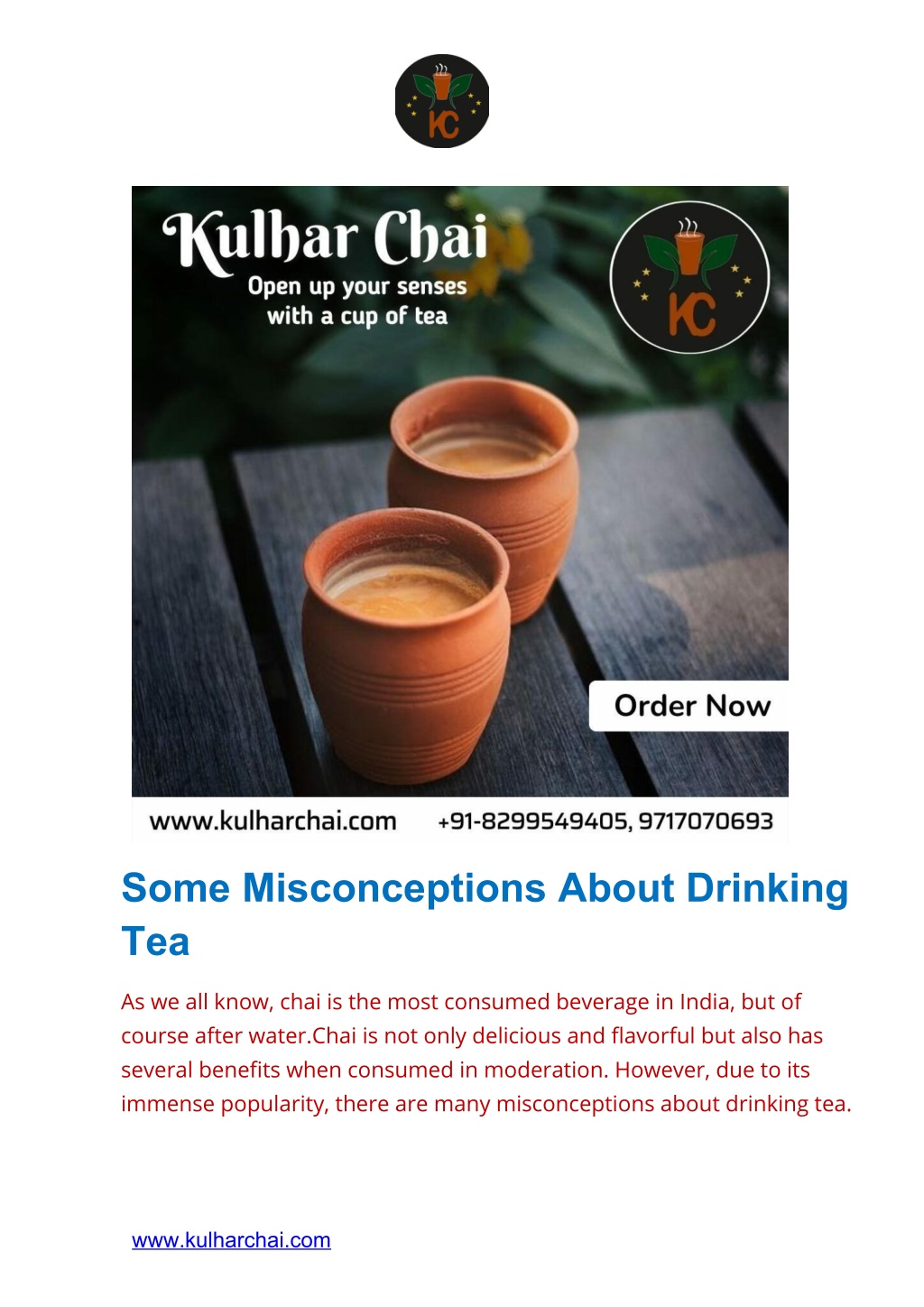 PPT - Some Misconceptions About Drinking Tea PowerPoint Presentation ...