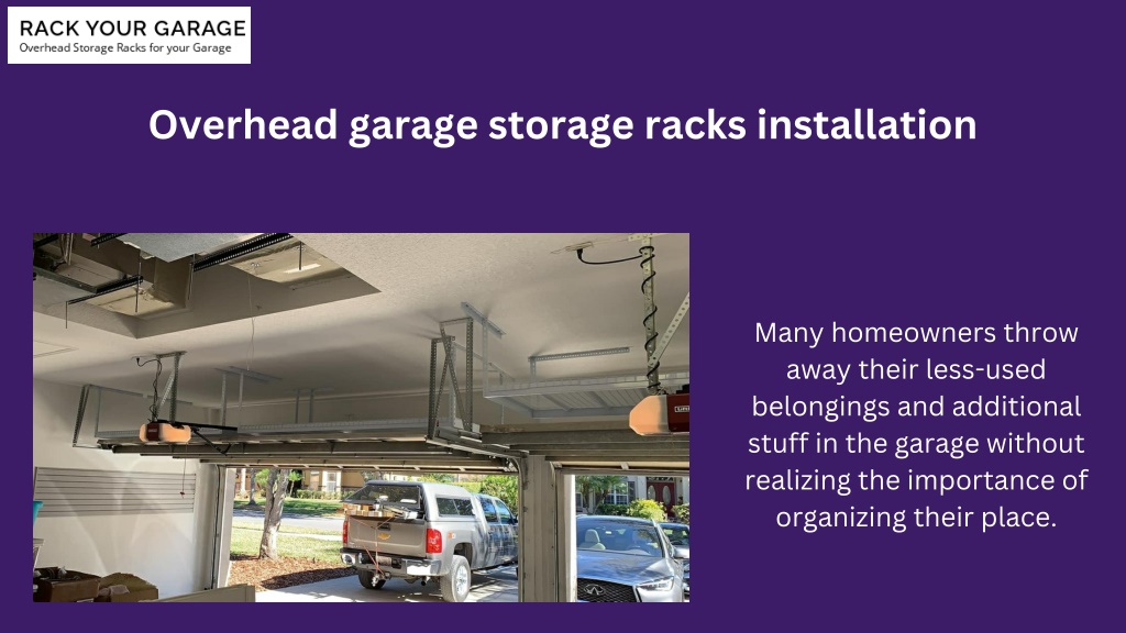 PPT - Overhead garage storage solutions PowerPoint Presentation, free ...