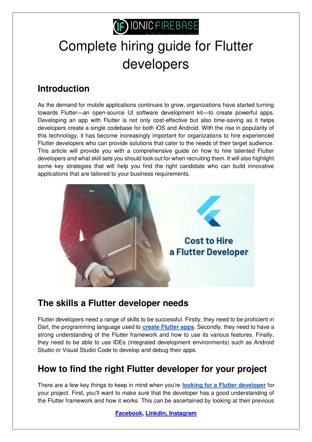 PPT - Complete Hiring Guide for Flutter Developers PowerPoint Presentation - ID:11987233