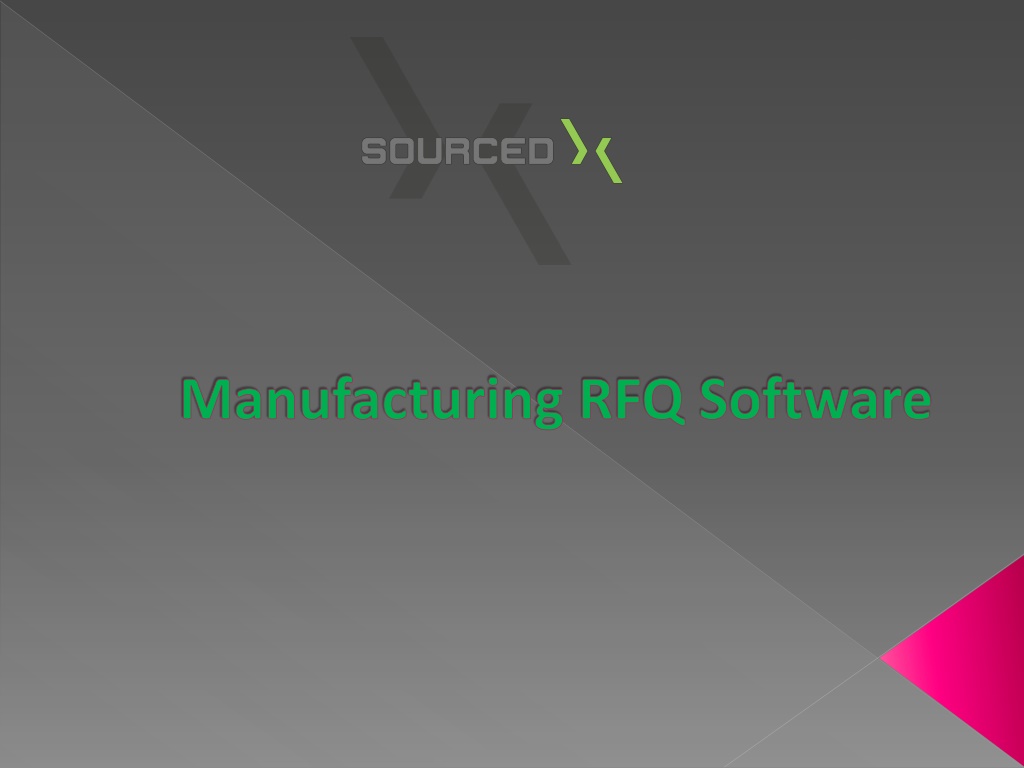 PPT - Manufacturing RFQ Software PowerPoint Presentation, free download ...