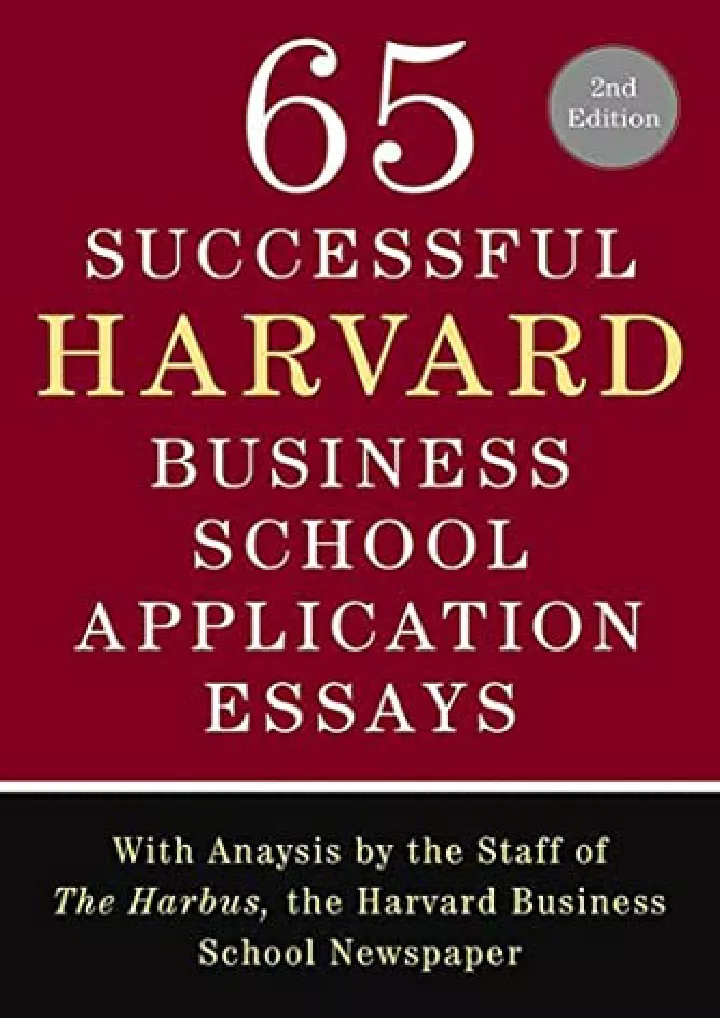 PPT - free download [pdf] 65 Successful Harvard Business School ...