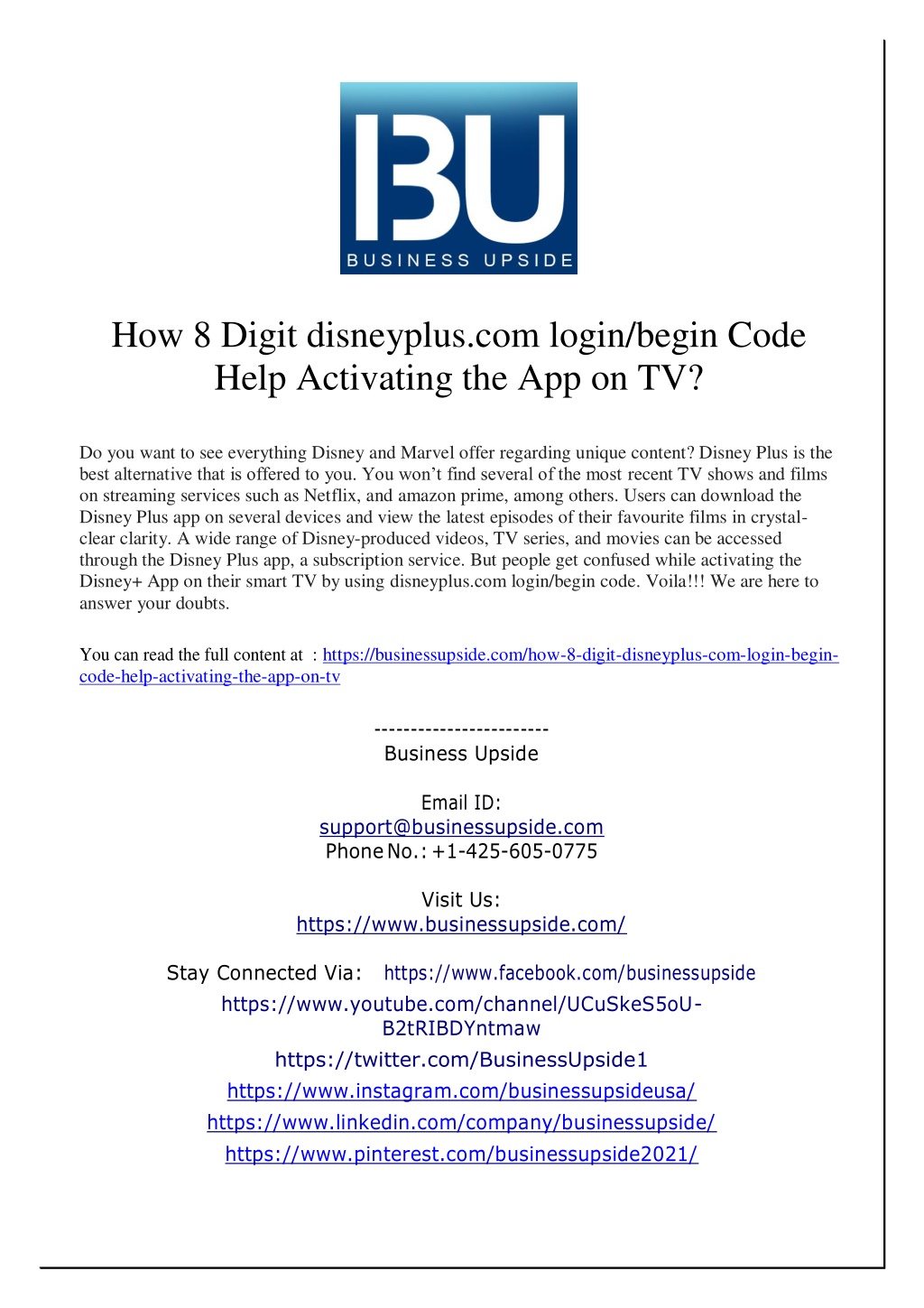 PPT - How 8 Digit disneyplus.com loginbegin Code Help Activating the App on TV PowerPoint ...