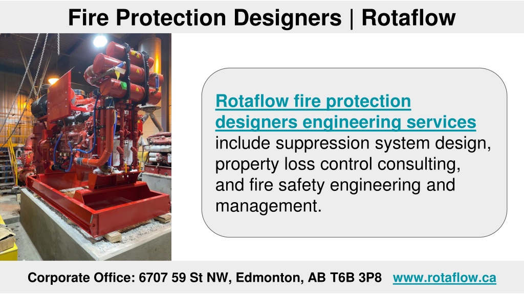 PPT - Fire Protection Designers | Rotaflow PowerPoint Presentation ...