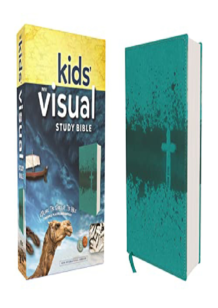 PPT - >> DOWNLOAD >> NIV, Kids' Visual Study Bible, Leathersoft, Teal ...