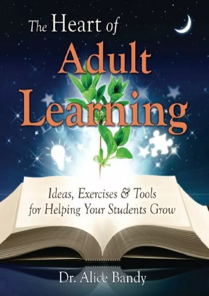 PPT - download The Heart of Adult Learning: Ideas, Exercises and Tools ...