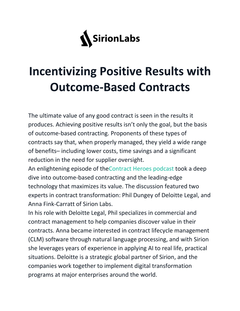 PPT - Incentivizing Positive Results with Outcome-Based Contracts PowerPoint Presentation - ID ...