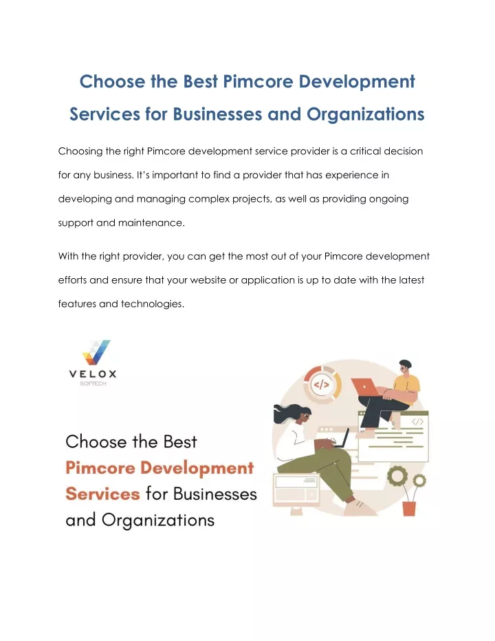 PPT - Choose the Best Pimcore Development Services for Businesses and ...