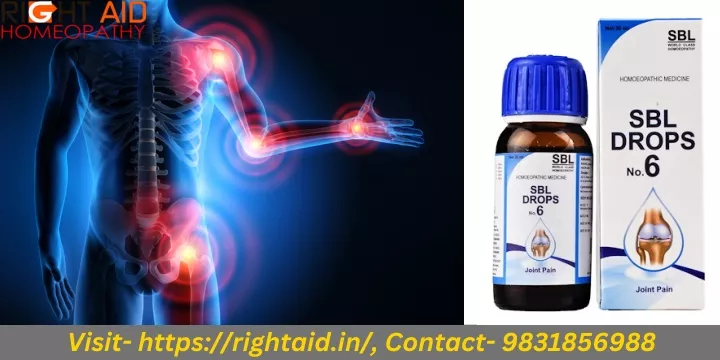 PPT - Homeopathy SBL Drops No. 6 For Arthritis, Sprain, Joint Pain ...