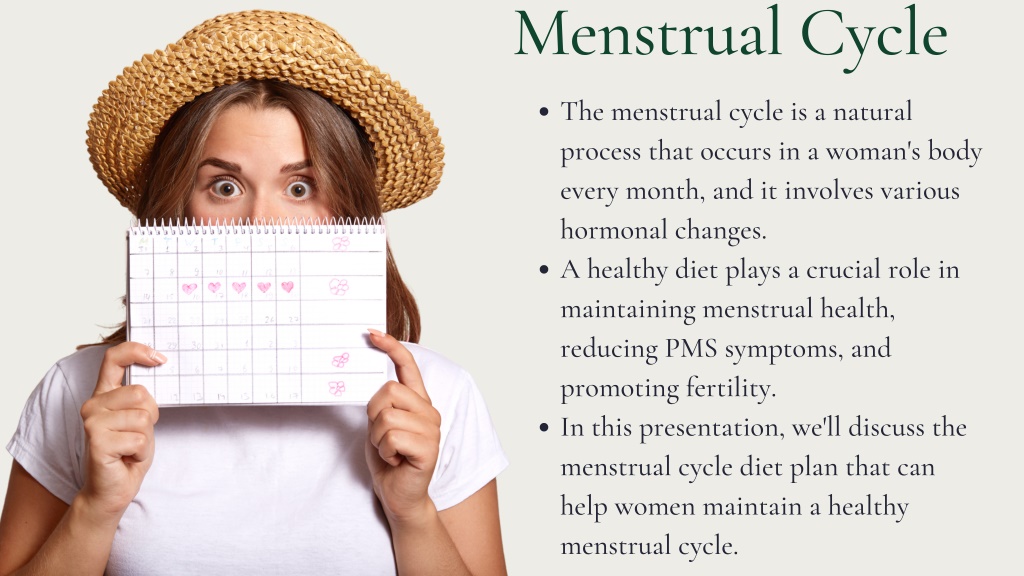 PPT - Transform your menstrual cycle with a personalized diet plan ...