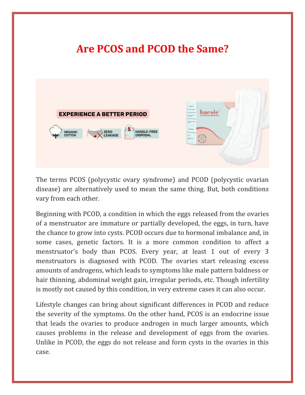 PPT - Are PCOS and PCOD the Same PowerPoint Presentation, free download ...