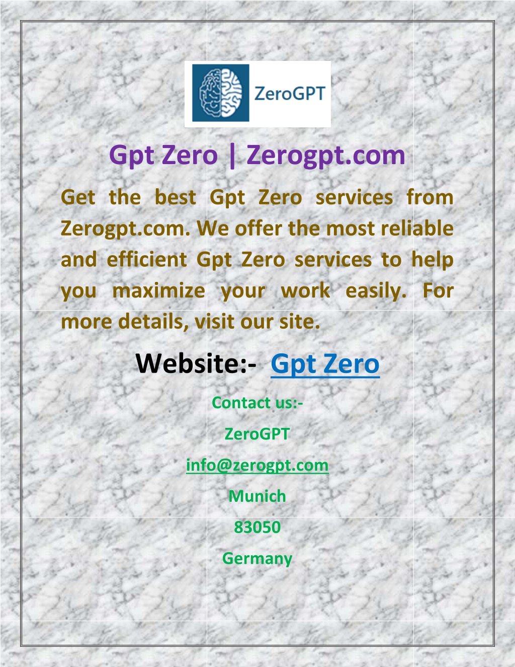 PPT - Gpt Zero | Zerogpt.com PowerPoint Presentation, free download - ID:12009117