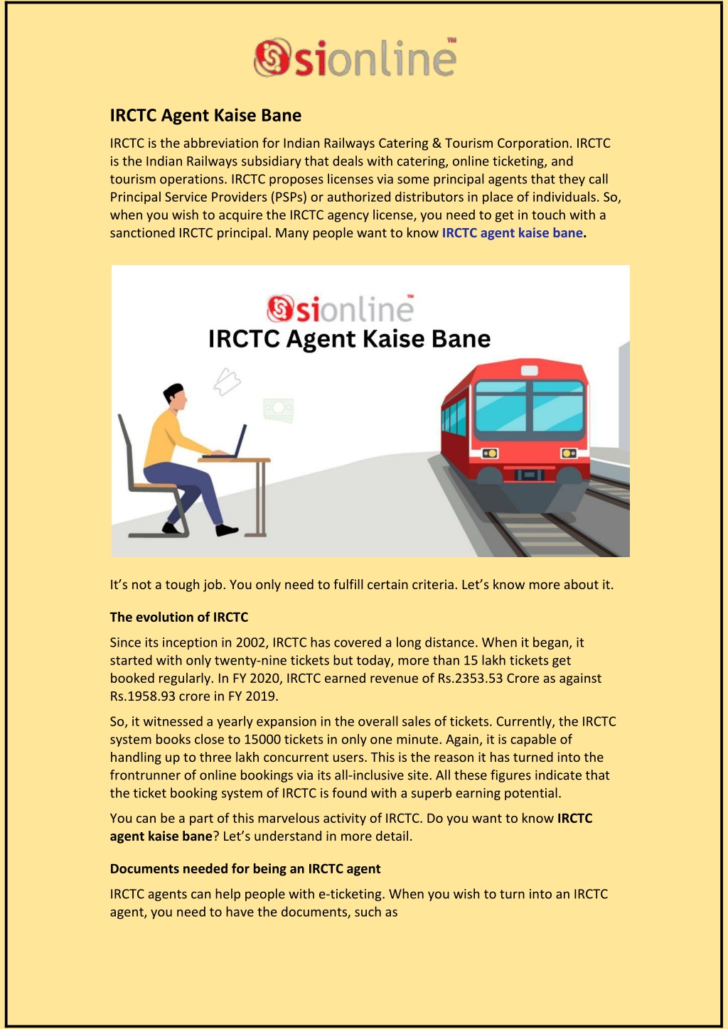 PPT - IRCTC Agent Kaise Bane PowerPoint Presentation, free download - ID:12011630