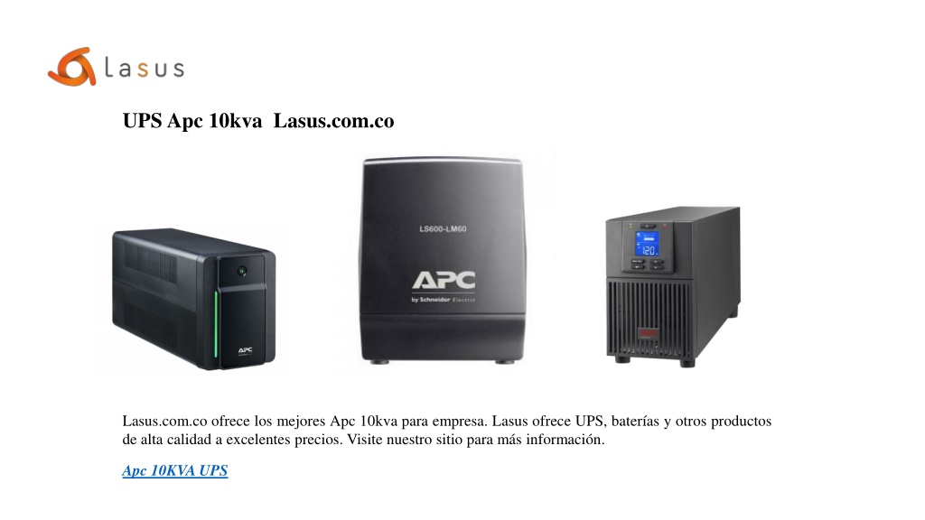 PPT - UPS Apc 10kva Lasus.com.co PowerPoint Presentation, free download - ID:12011903