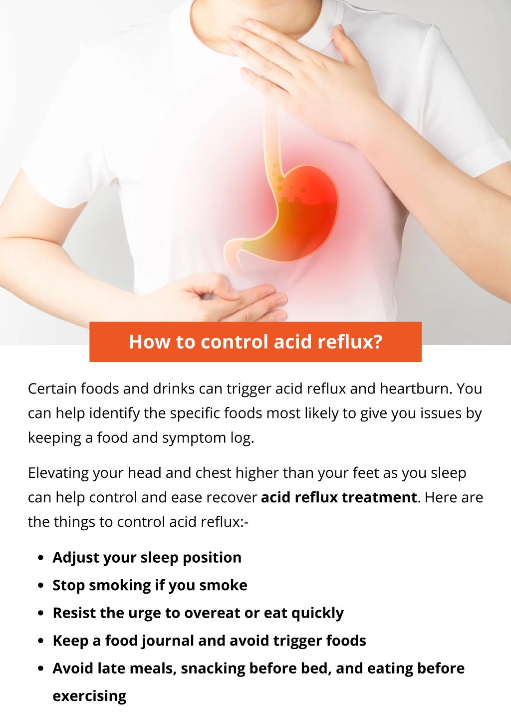 PPT - How to control acid reflux PowerPoint Presentation, free download ...