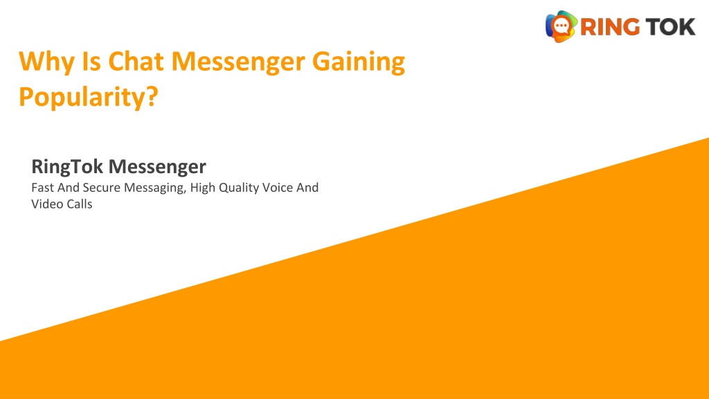PPT - Why Is Chat Messenger Gaining Popularity PowerPoint Presentation ...