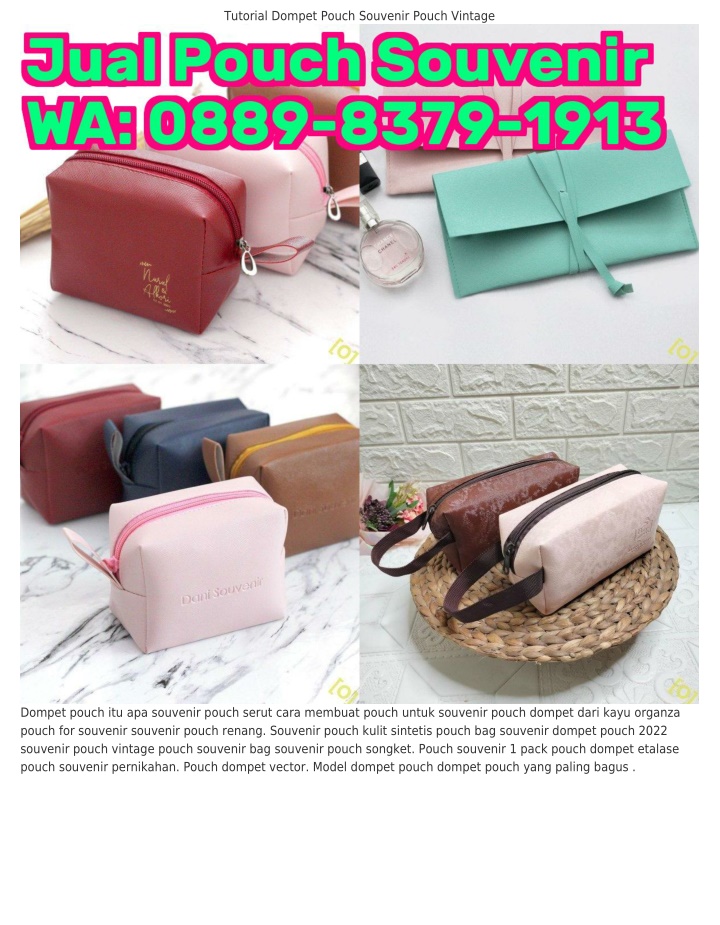 PPT - Ô88ᑫ·8౩7ᑫ·1ᑫ1౩ (WA) Dompet Pouch Yang Bagus Souvenir Pouch Bag ...