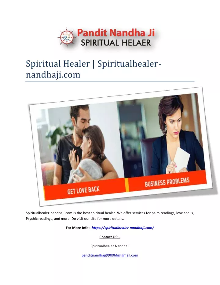 PPT - Spiritual Healer | Spiritualhealer-nandhaji.com PowerPoint ... PPT - Spiritual Healer | Spiritualhealer-nandhaji.com PowerPoint ...