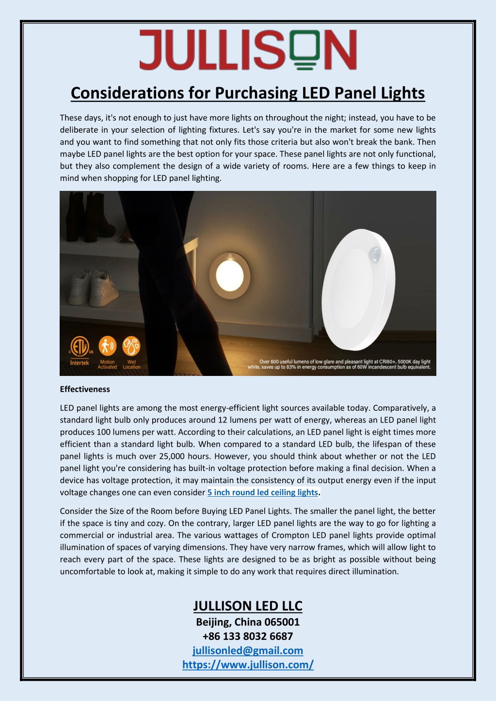 PPT - Considerations for Purchasing LED Panel Lights PowerPoint ...