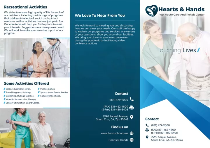 PPT - Skilled Nursing Center Hearts & Hands | Long Term Health Care ...