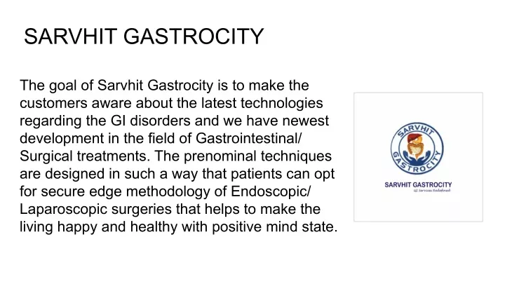 PPT - Liver Cirrhosis Treatment- Sarvhit Gastrocity PowerPoint Presentation - ID:12027193