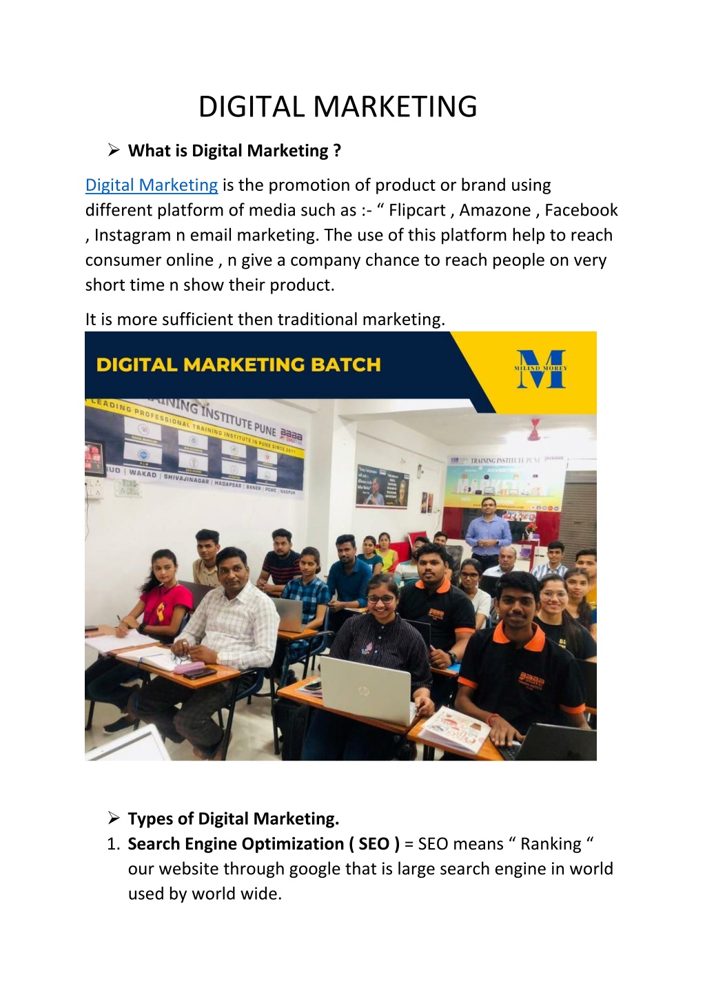 PPT - DIGITAL MARKETING PowerPoint Presentation, free download - ID ...