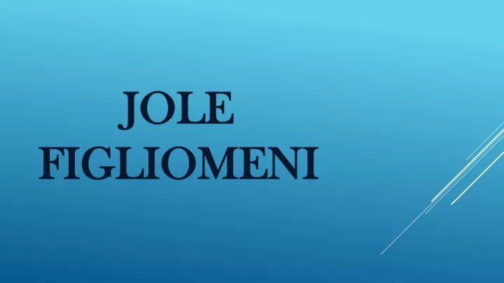 PPT - Jole Figliomeni | Socialist Mademoiselle PowerPoint Presentation ...